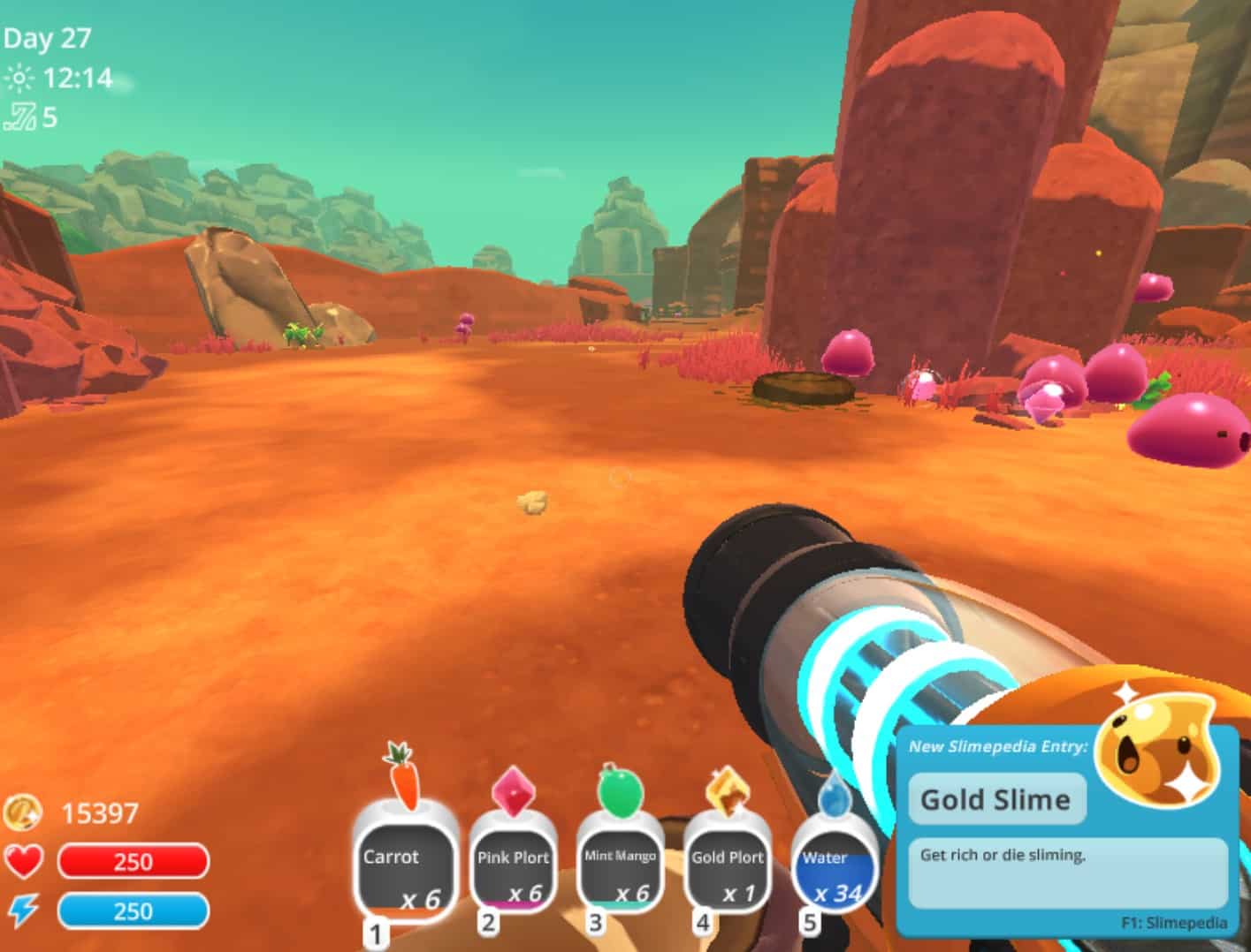 How to Get Gold Plorts Slime Rancher: Wrangling Gold Slimes - Assorted ...