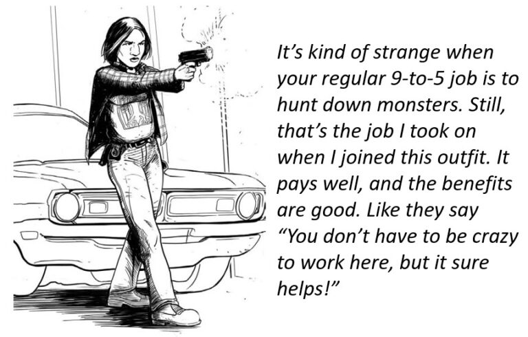 Monster of the Week RPG Playbook Guide - Assorted Meeples