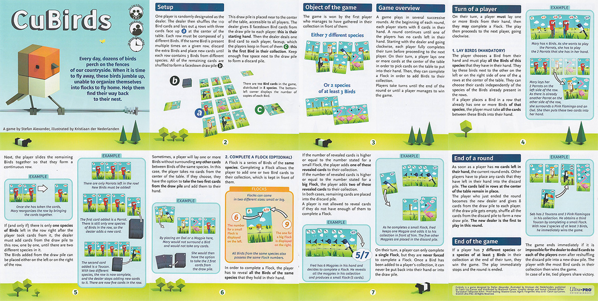 CuBirds Rules And Strategies For Assembling The Perfect Flock ...